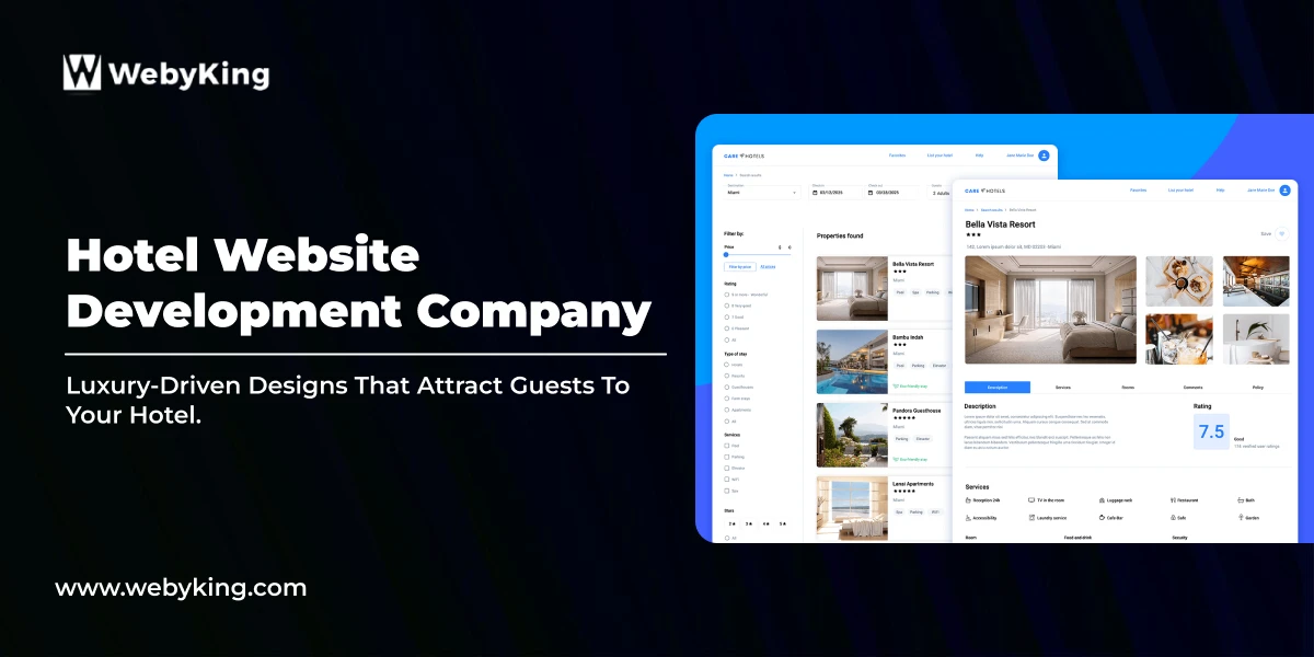 Hotel Website Design and Development Services