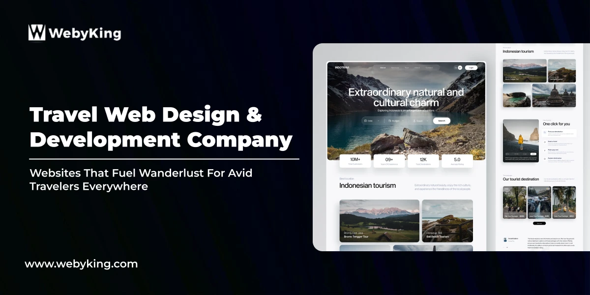 Travel Website Design | Create Best Tour & Travel Website